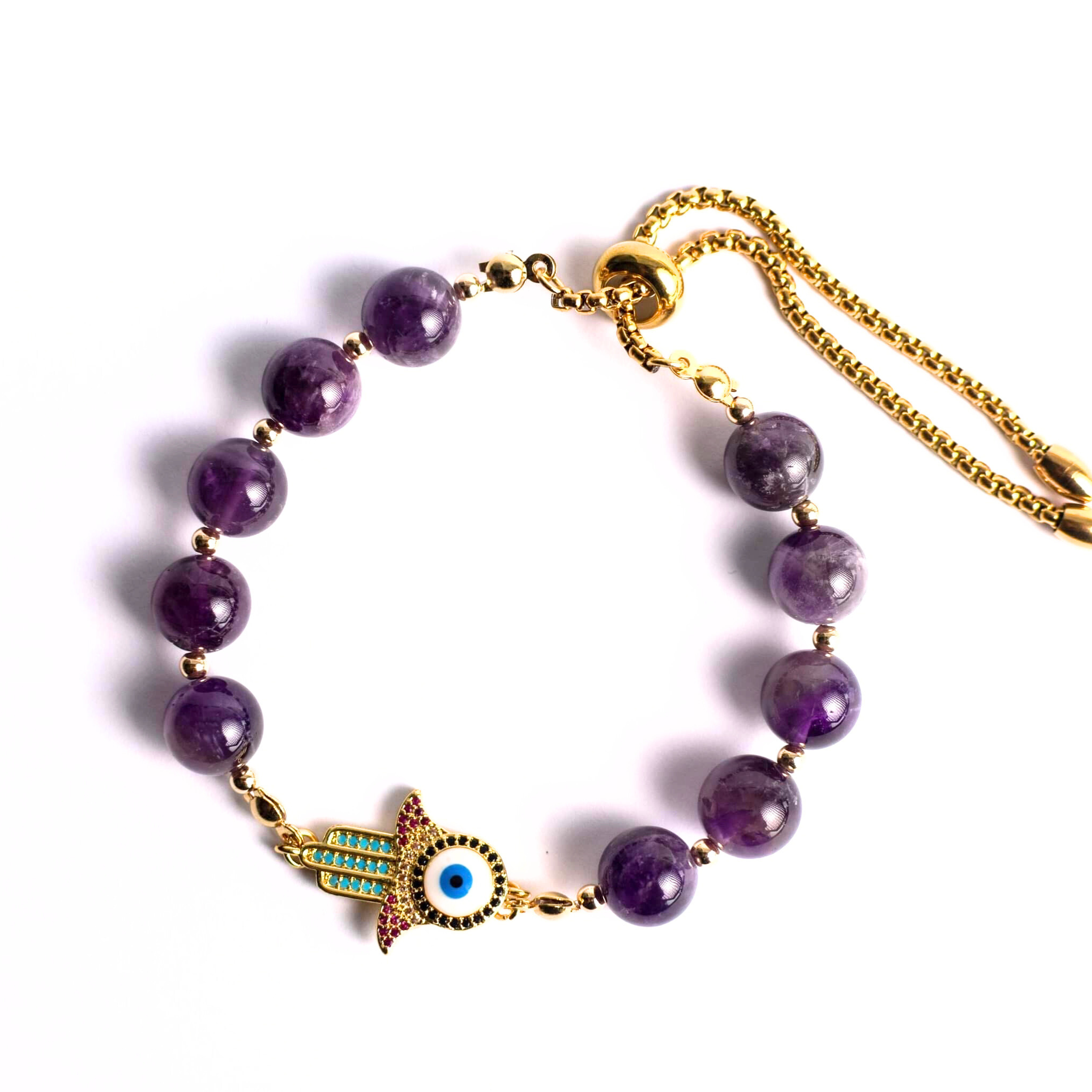 Alexandria's Golden Hand Bracelet – Marie