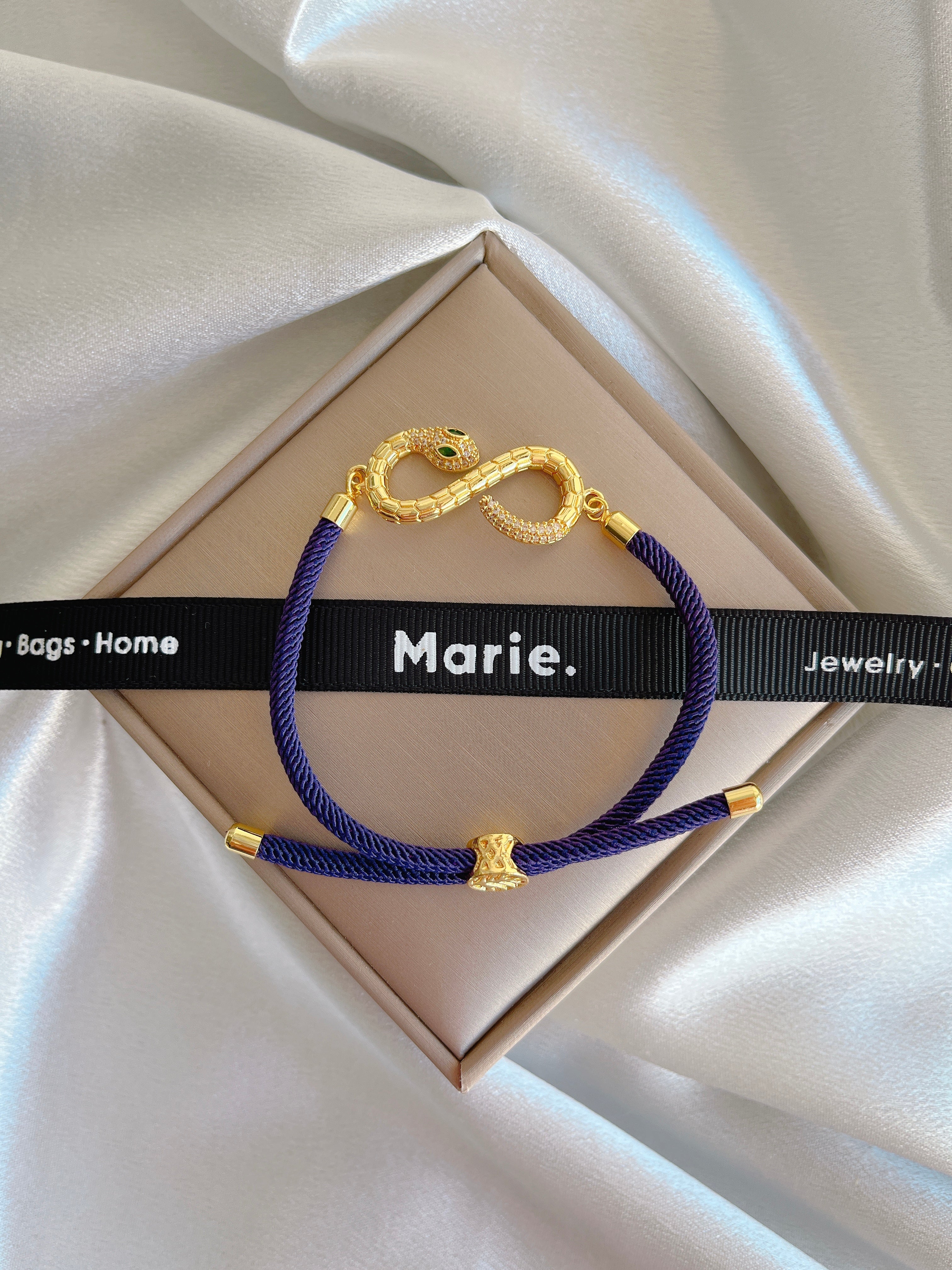 Purple Woven Snake – Marie