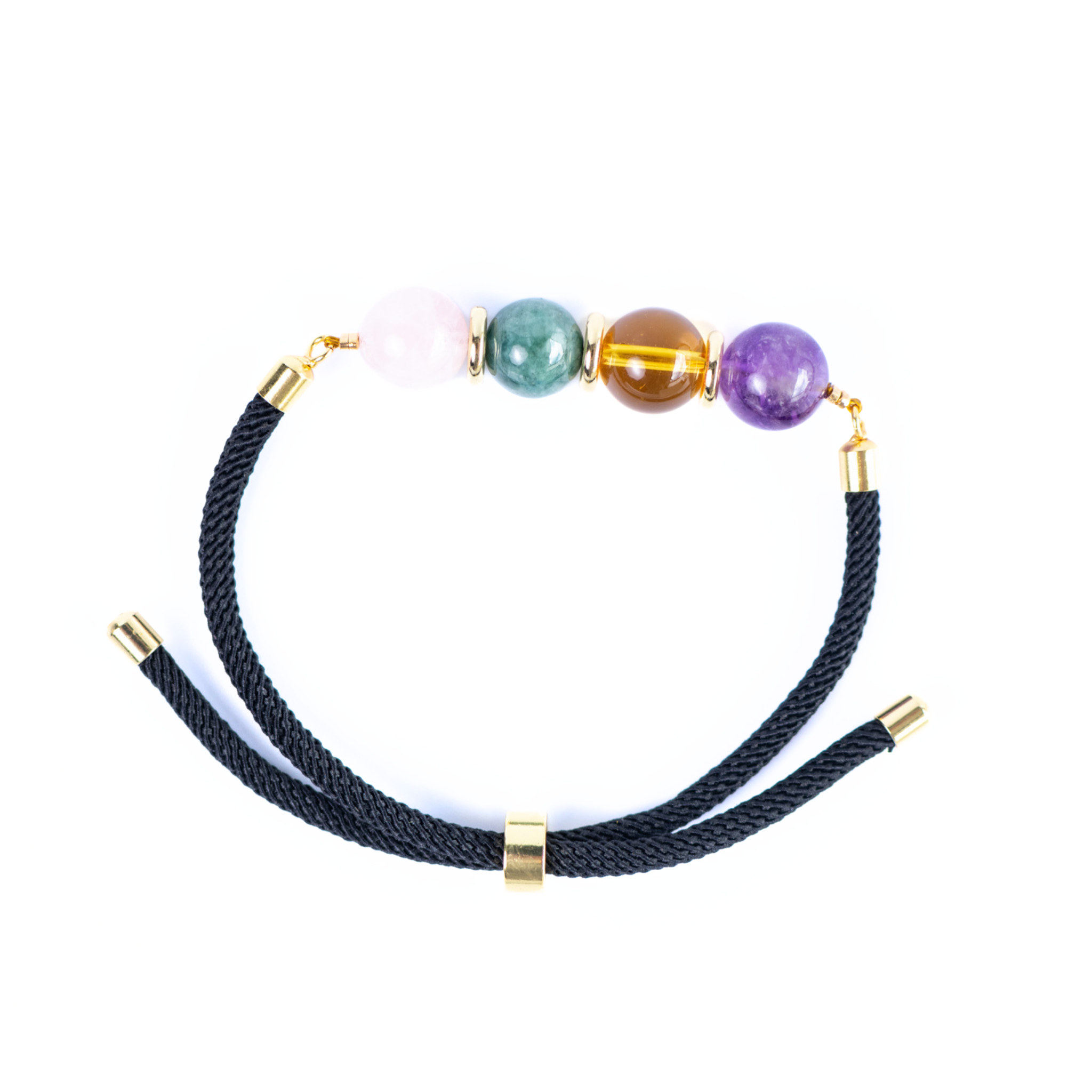 The Fushe Woven Gemstone Bracelet – Marie